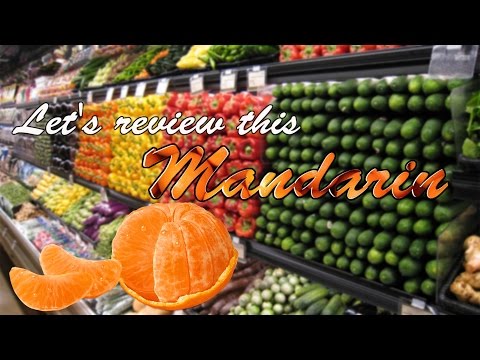 Let's Review The: Mandarin Orange