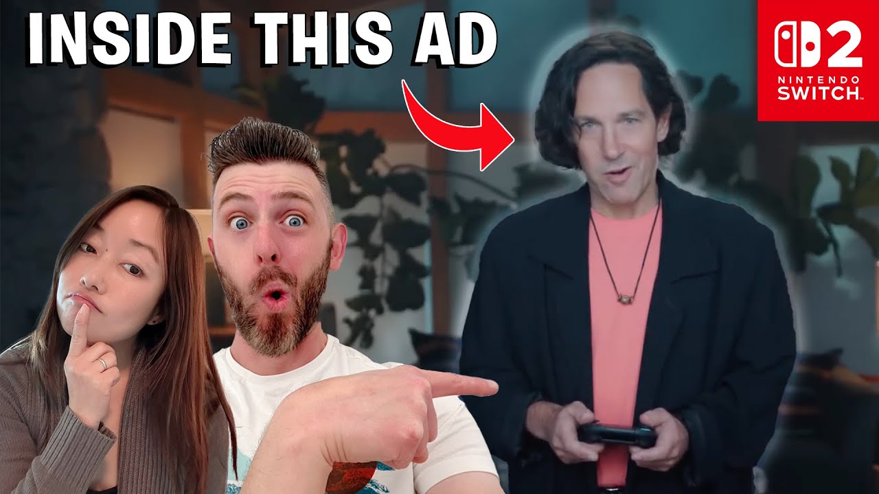 Inside the Making of the Nintendo Switch 2 Commercial Featuring Paul ...