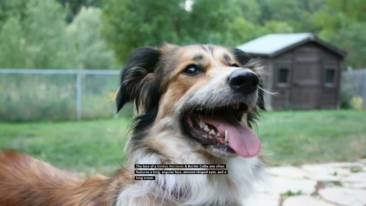 Border Collie Golden Retriever Mix