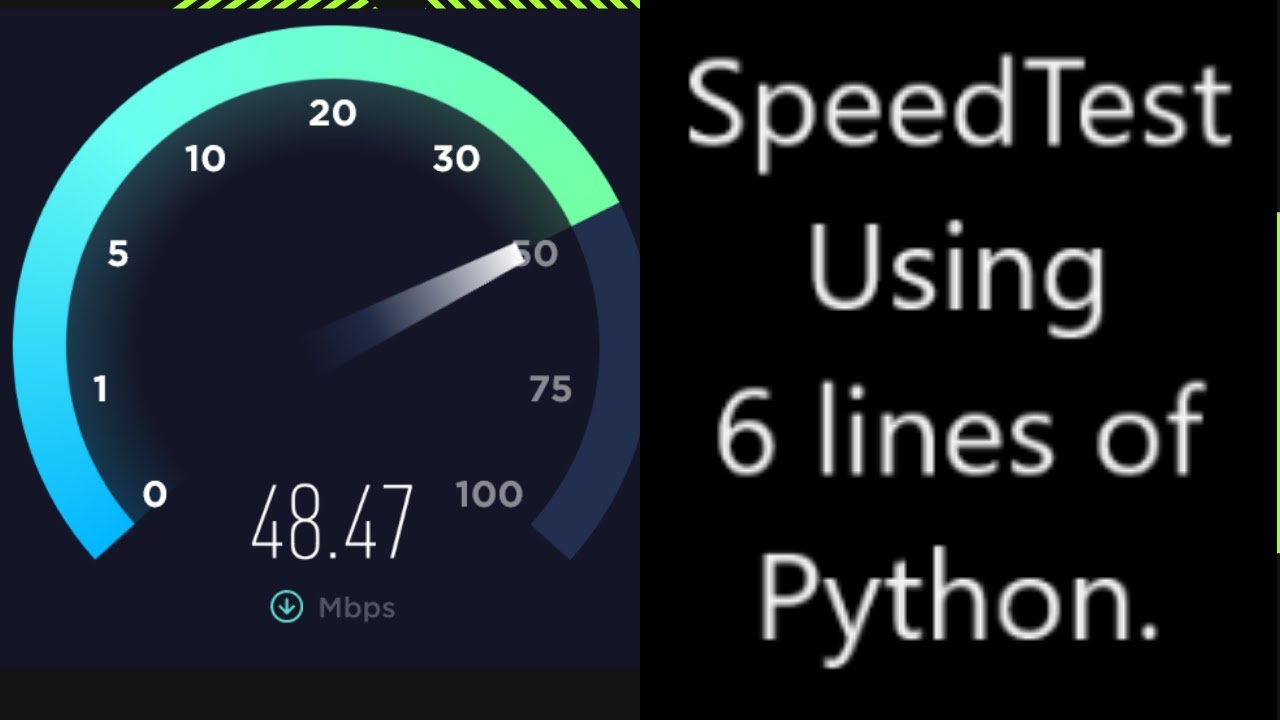 Speedtest using python || speedtest || speedtest-cli || python || ookla || umeshlab :)