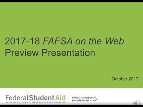 UAC FAFSA Worksheet Instructions