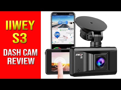 Iiwey S3 Dual Dash Cam Review (4K, 2K, HD, GPS, Park Mode & WIFI App)