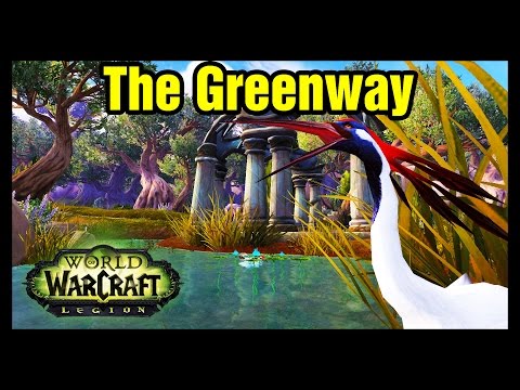 The Greenway Location WoW Explore Azsuna