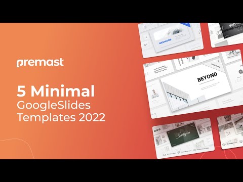 5 Minimal Google Slides Templates for unique presentations