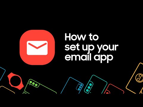 How to set up email app on your Samsung phone or tablet