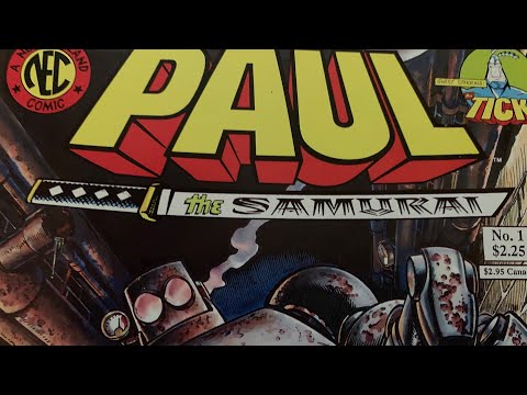 Comic Review Paul the Samurai and the Tick!
