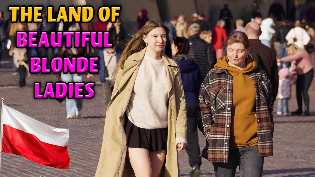 Life in POLAND: The Land of BEAUTIFUL BLONDE LADIES and AMAZING ARCHITECTURE IN EUROPE - DOCUMENTARY