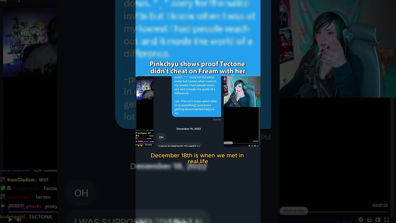 Pinkchyu shows proof Tectone didn't cheat on Fream with her