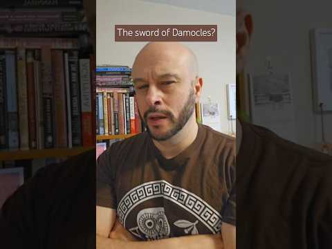 Where does the saying 'The sword of Damocles' come from? #ancienthistory #ancientgreece