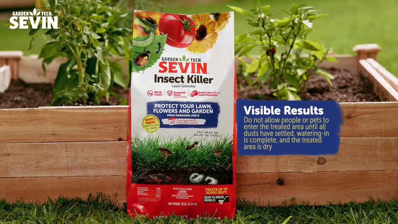 How to Use Sevin Insect Killer Granules