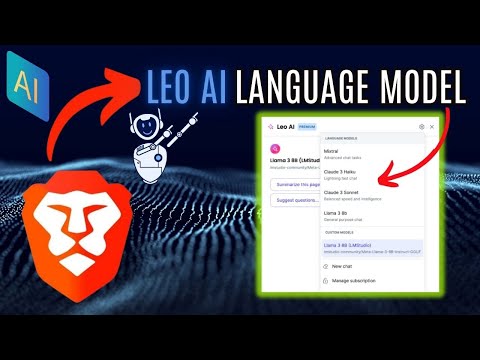 How to Change Language Model in Leo AI on Brave browser