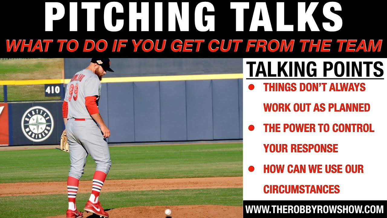 Robby Row Pitching Talks - Getting Cut - Controlling Our Response