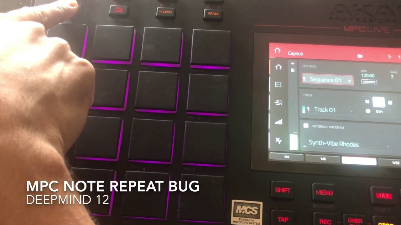 MPC Note repeat issue
