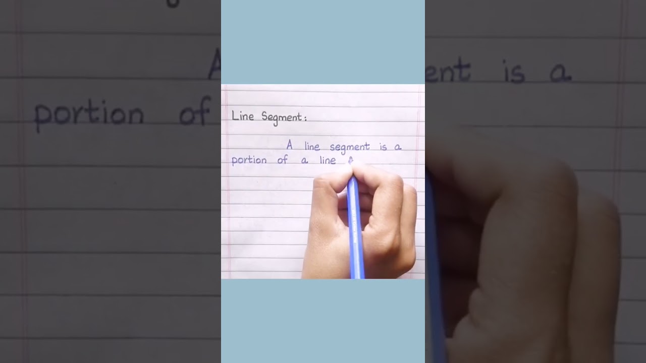 Define Line Segment #shorts