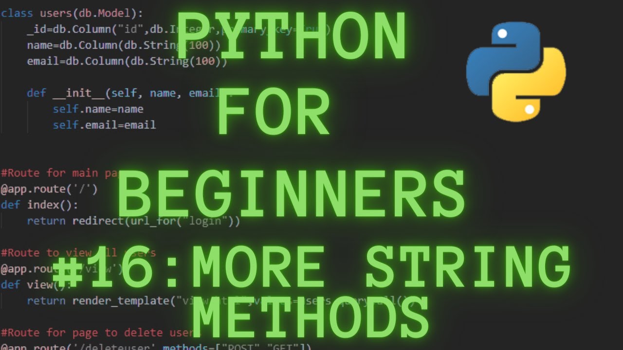 Python Programming for Beginners Tutorial 16 : More String Methods (.count and .find)