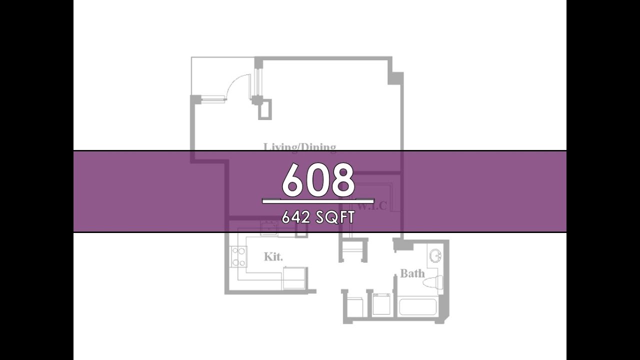 Studio 608 (642 Sqft)