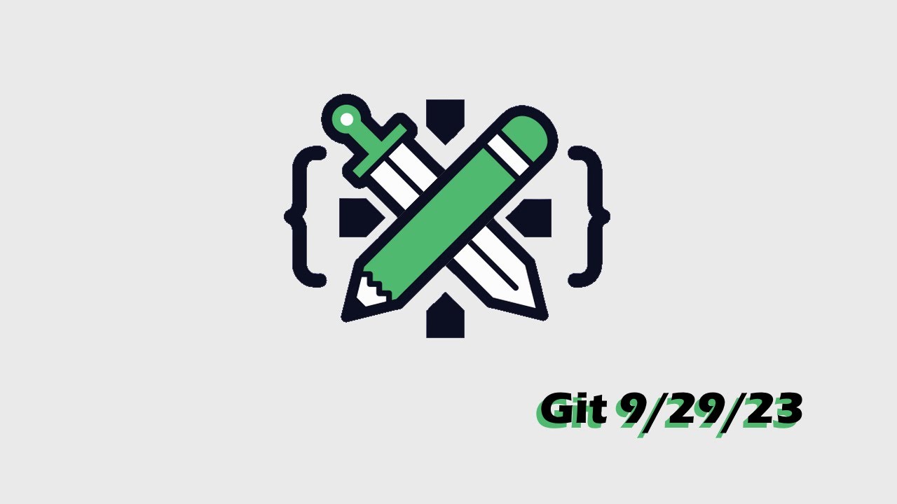 Git - Workshop 9/29/23