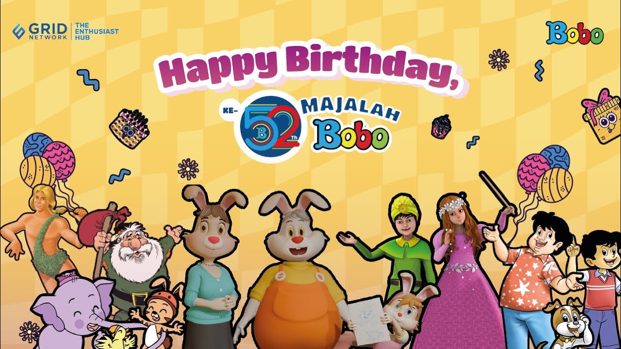 Selamat Ulang Tahun ke-52 Tahun Majalah Bobo