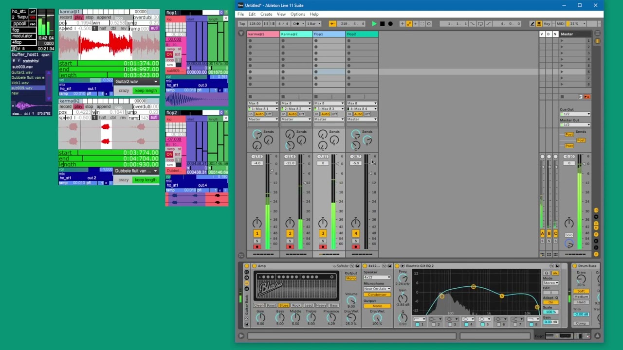 Ableton live 11.1 and ppooll