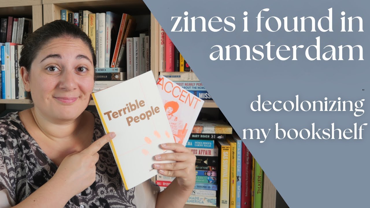 decolonizing my bookshelf with zines?