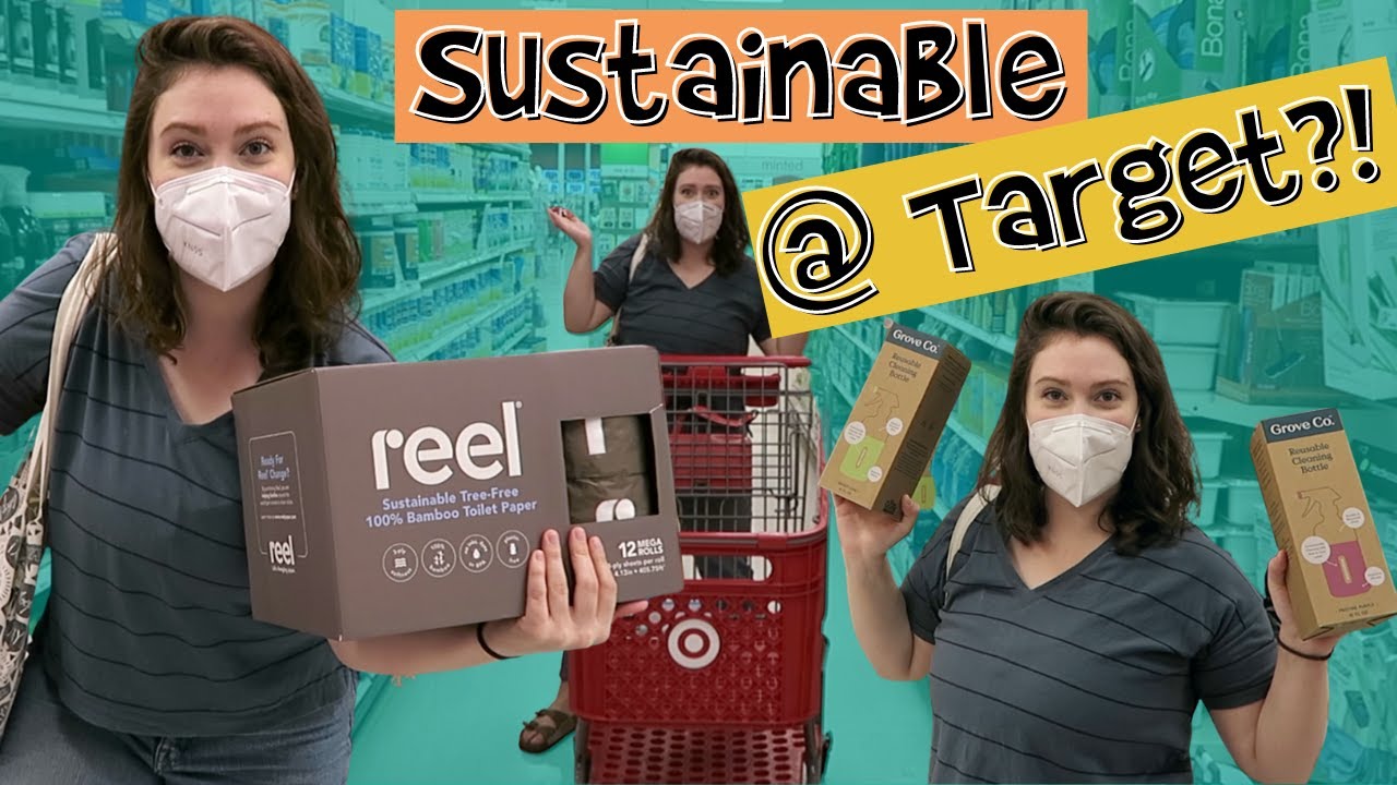 SUSTAINABLE PRODUCTS AT TARGET 2022 // Zero Waste Swaps at Target // Eco-Friendly Swaps at Target