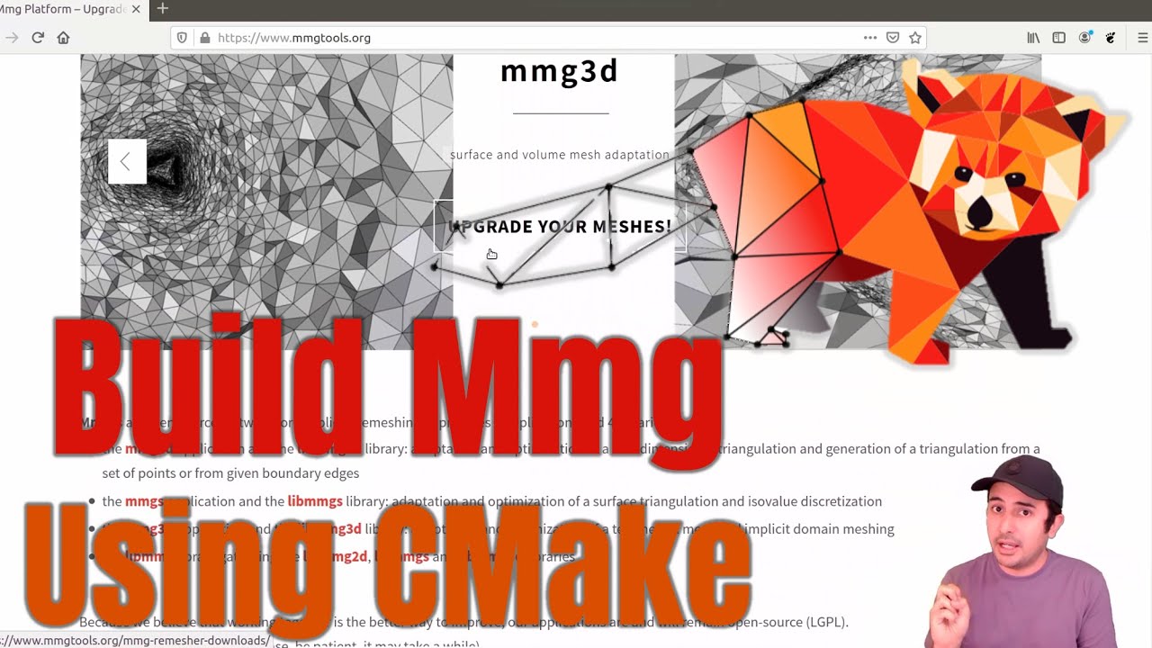 [Environment Setup 10] Build Mmg mesh generator using CMake