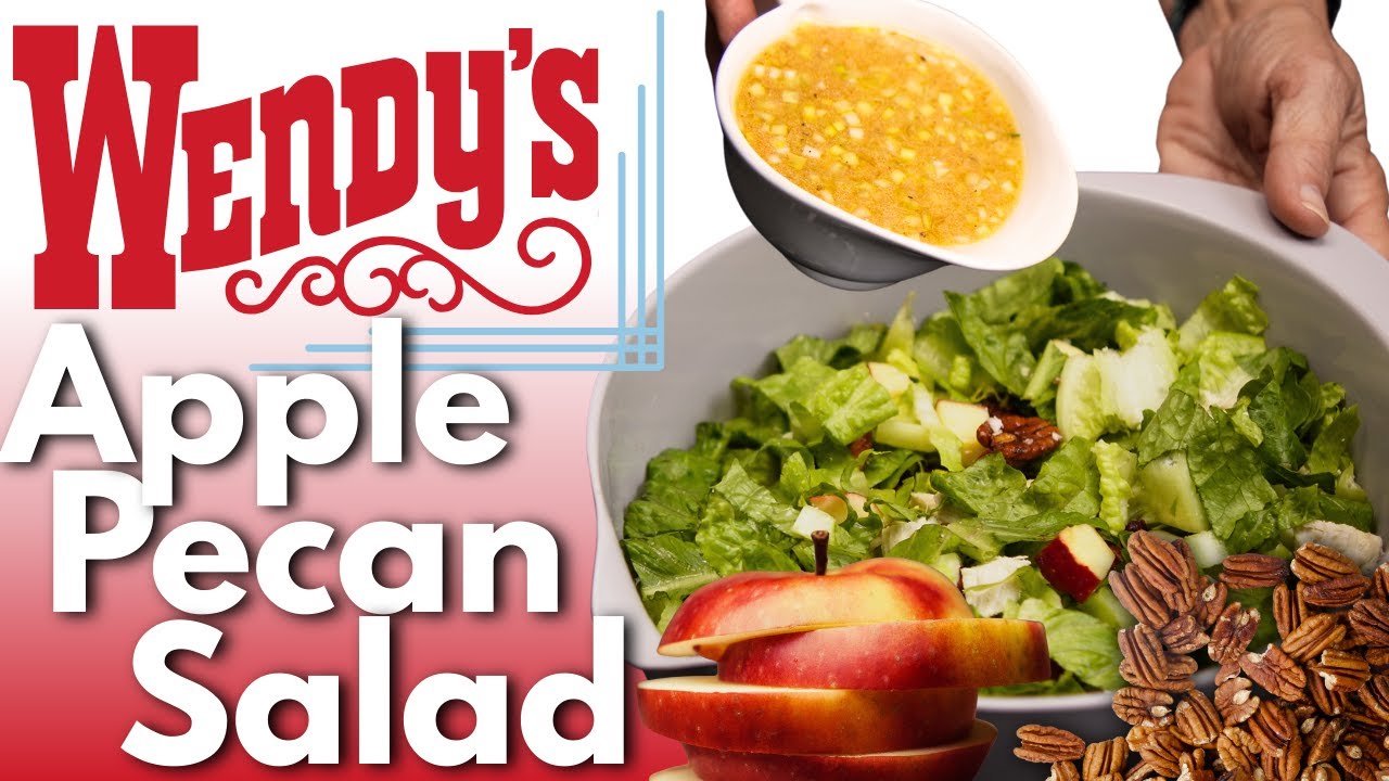 Wendy's Apple Pecan Salad at Home (Better than the drive-thru!)