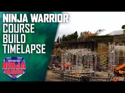 Building the Ninja Warrior Course | Australian Ninja Warrior