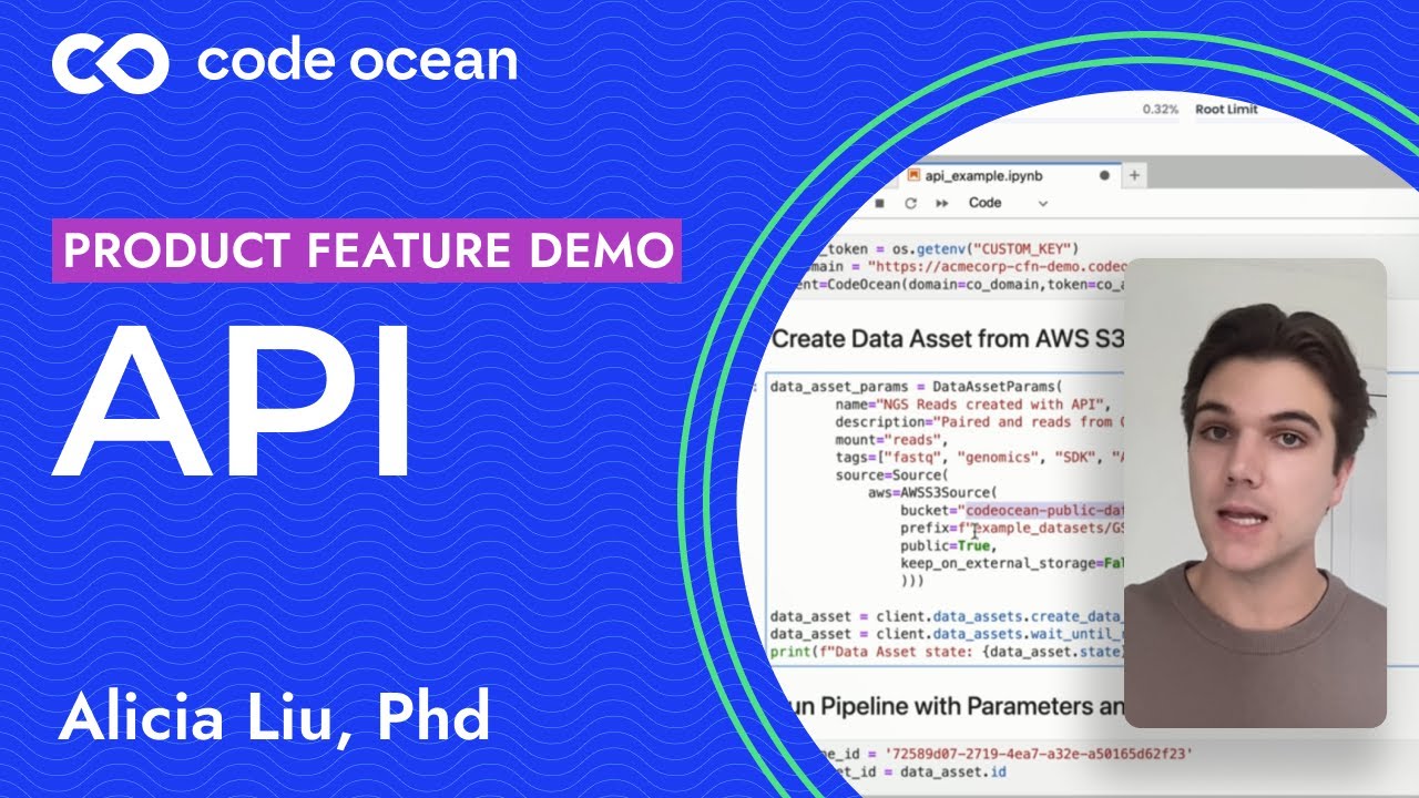 API | Code Ocean product feature demo