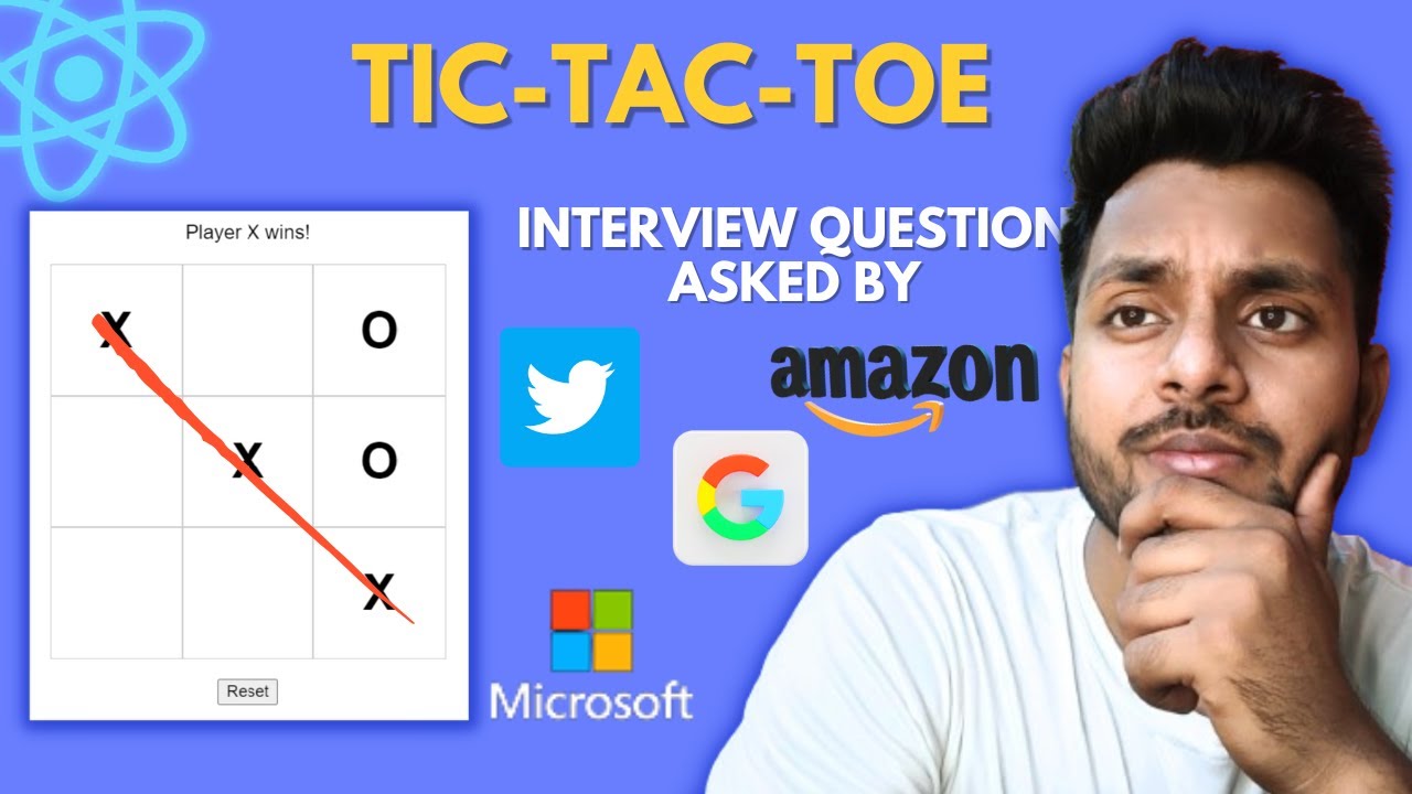 ReactJS Tic Tac Toe Game: Frequently Asked Frontend Interview Question