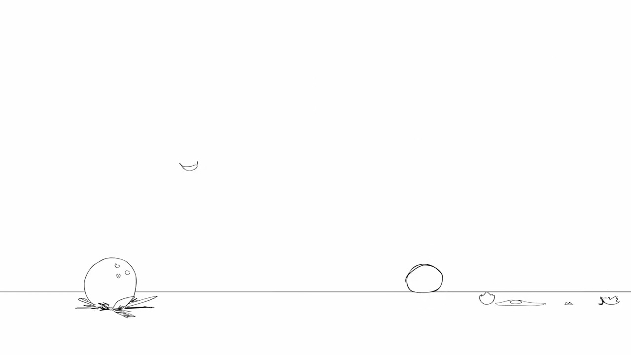 falling objects animation exercise - 2020
