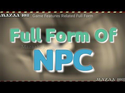 Full Form of NPC | NPC full form | NPC Ka Full Form | NPC Stands for | NPC Means | #ShortsVideo
