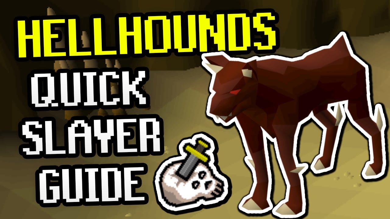 BEST Method Hellhounds Quick Slayer Guide w/ Cannon Method (OSRS 2025/2026)