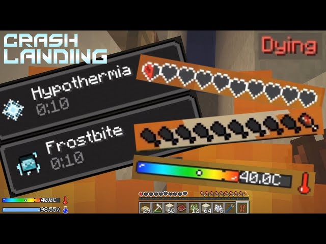 Crash Landing (mod map) Midnight Challenge Minecraft Map