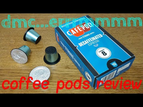 Cafepod Decaffeinated Coffee Pods Review.