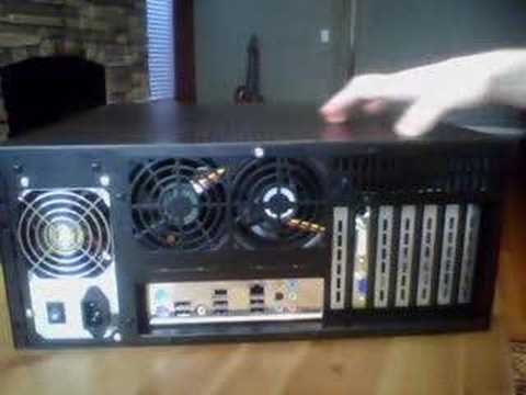 iStarUSA D-4-B350PL-Blue Server Case