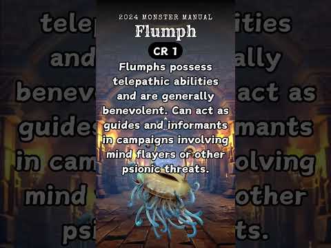 F is for Flumph - DND 2024 Monster Manual #dnd2024 #monster