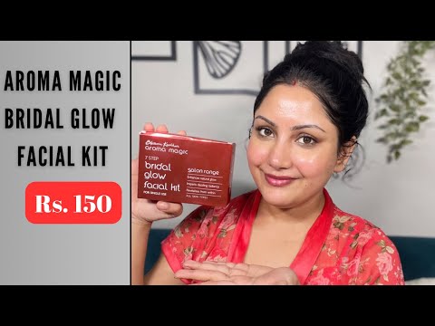 Aroma Magic Bridal Glow Facial Step By Step Review | Anusha Beauty
