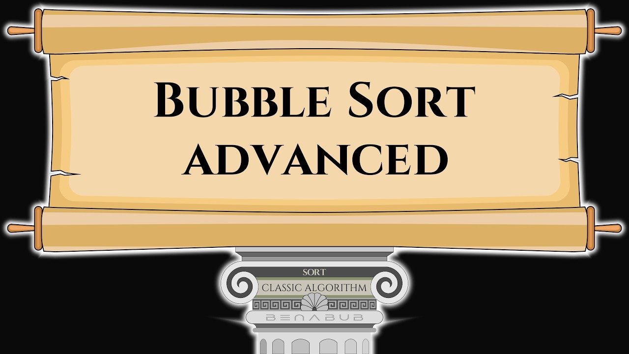 Bubble Sort advanced Algorithm Visualization | Step by Step Python Code Animation