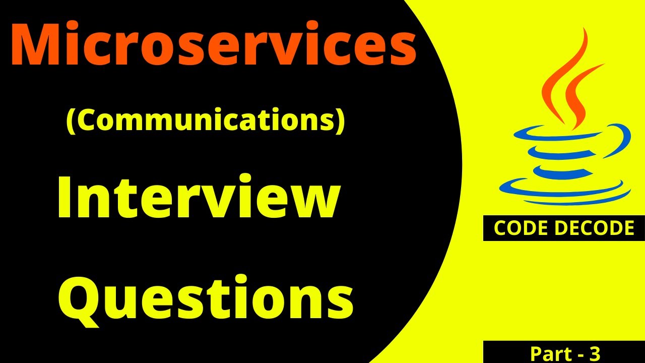 Asynchronous communication in Microservices Interview Questions and Answers | Part -3 | Code Decode