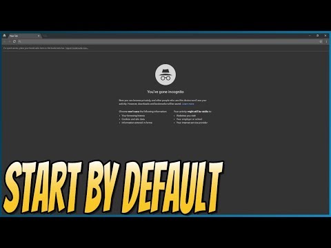 How To launch Chrome In Private Or incognito Mode By Default Tutorial