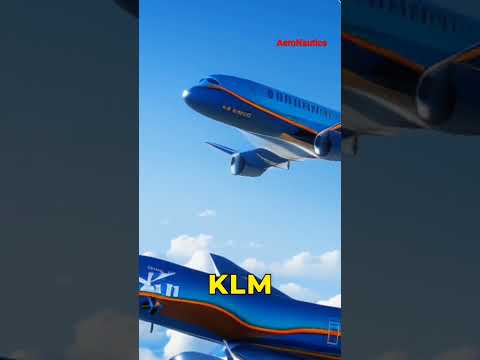 World's Oldest Airline (Still Operating) is KLM Royal Dutch Airlines #shorts #klmairline
