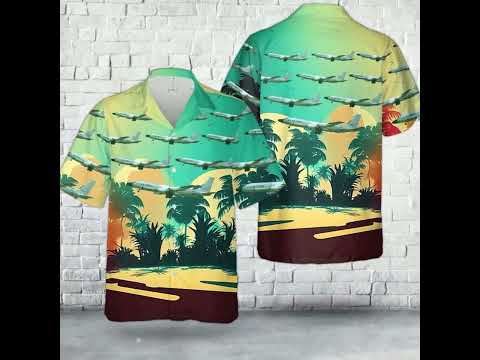Unveiling the US Air Force RC-135 Hawaiian Shirt: A Stylish Tribute to Airborne Excellence