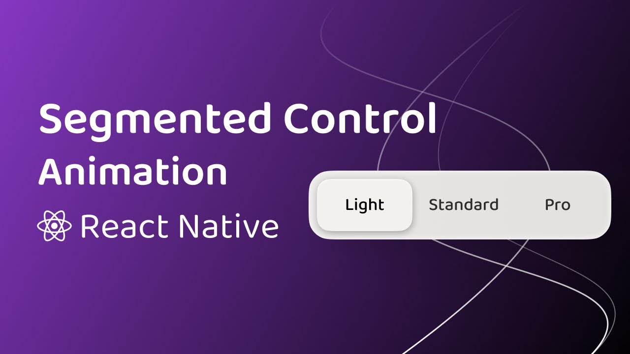 Custom Segmented Control in React Native (Reanimated)