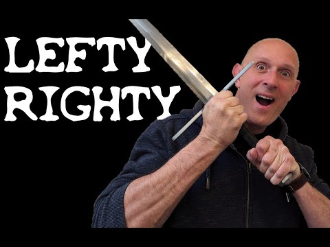 Why don't we CHANGE HANDS in Sword Fighting?