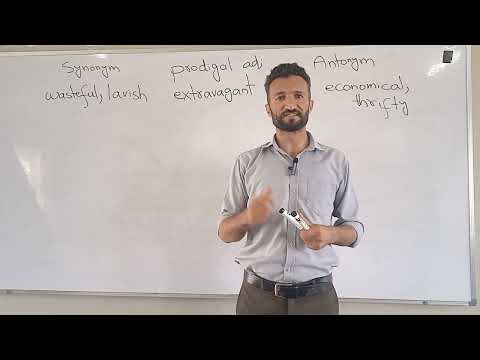 English Vocabulary||Prodigal