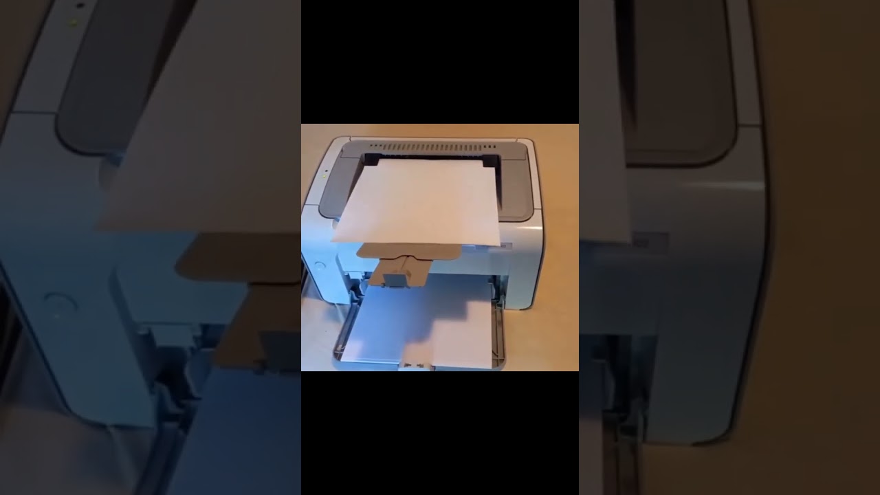 HP LaserJet P1102 Test Print!