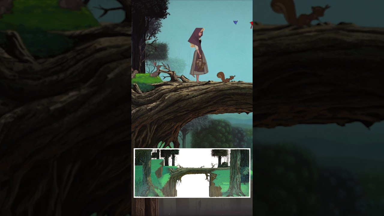 100 Years of Disney Animation: Glass Plates in Sleeping Beauty