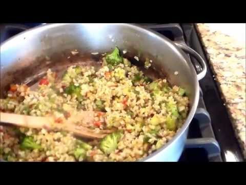 How to Make the Best Freekeh with Vegetables