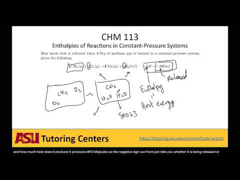 Enthalpies of Reactions in Constant-Pressure Systems